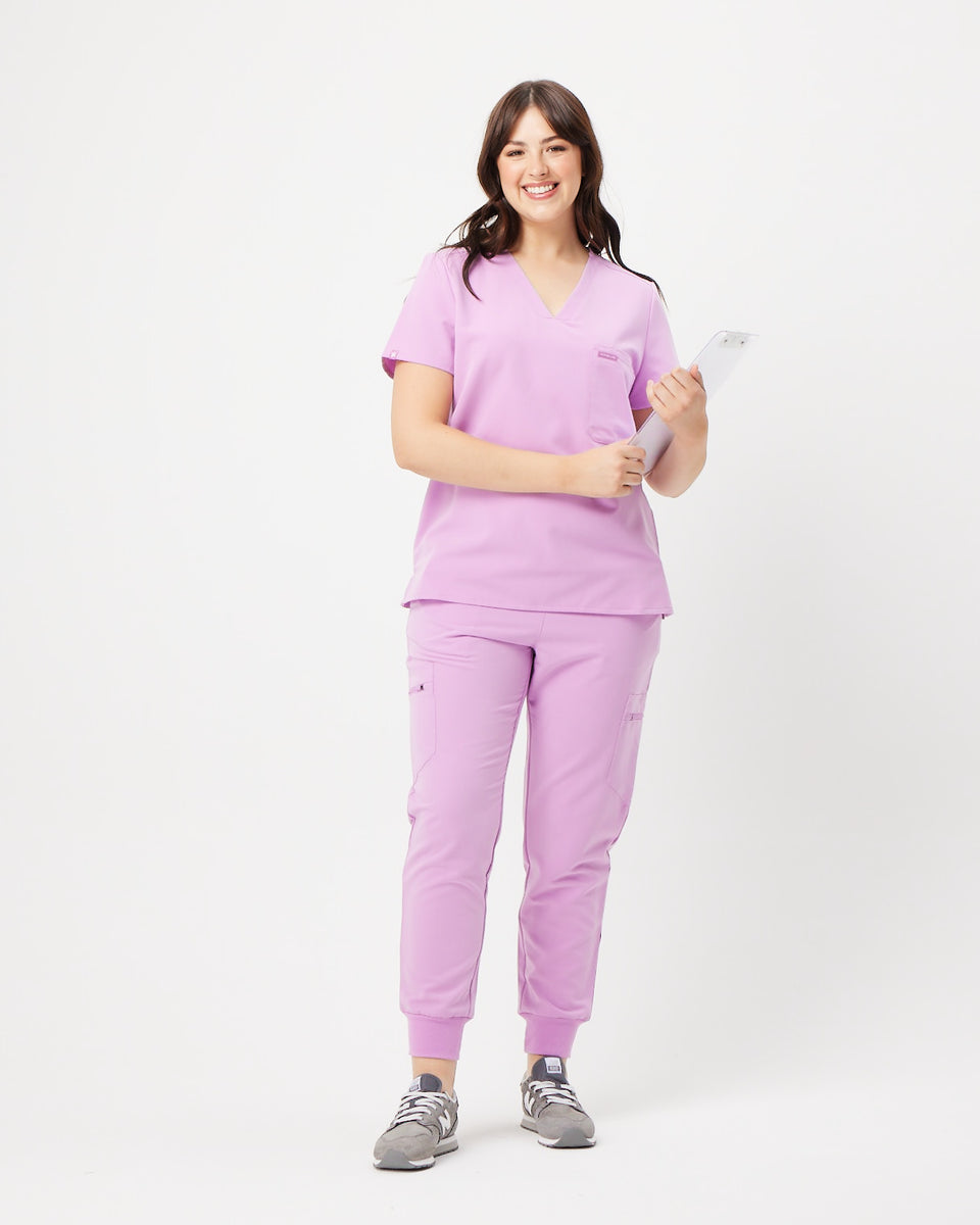 FLORENCE Three Chest Pocket Scrub Top (Original SLTECH™ fabric) - Lave ...