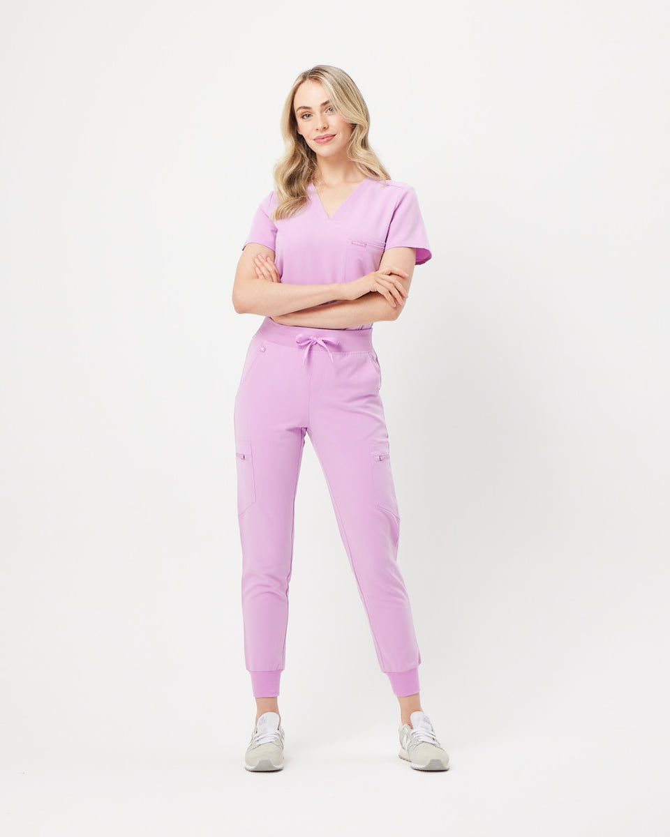 LUCY Jogger Scrub Pants - Lavender Haze – Scrub Lab - Premium Medical ...