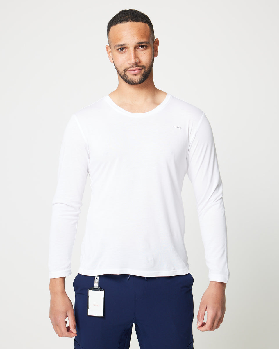 Men's Ultra-Soft Underscrub - White – Scrub Lab - Premium Medical Apparel