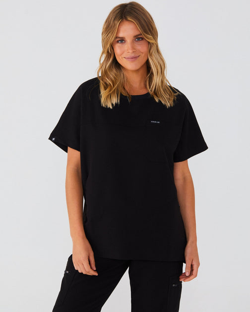 Crew Neck Medical Scrub Tops – Scrub Lab - Premium Medical Apparel