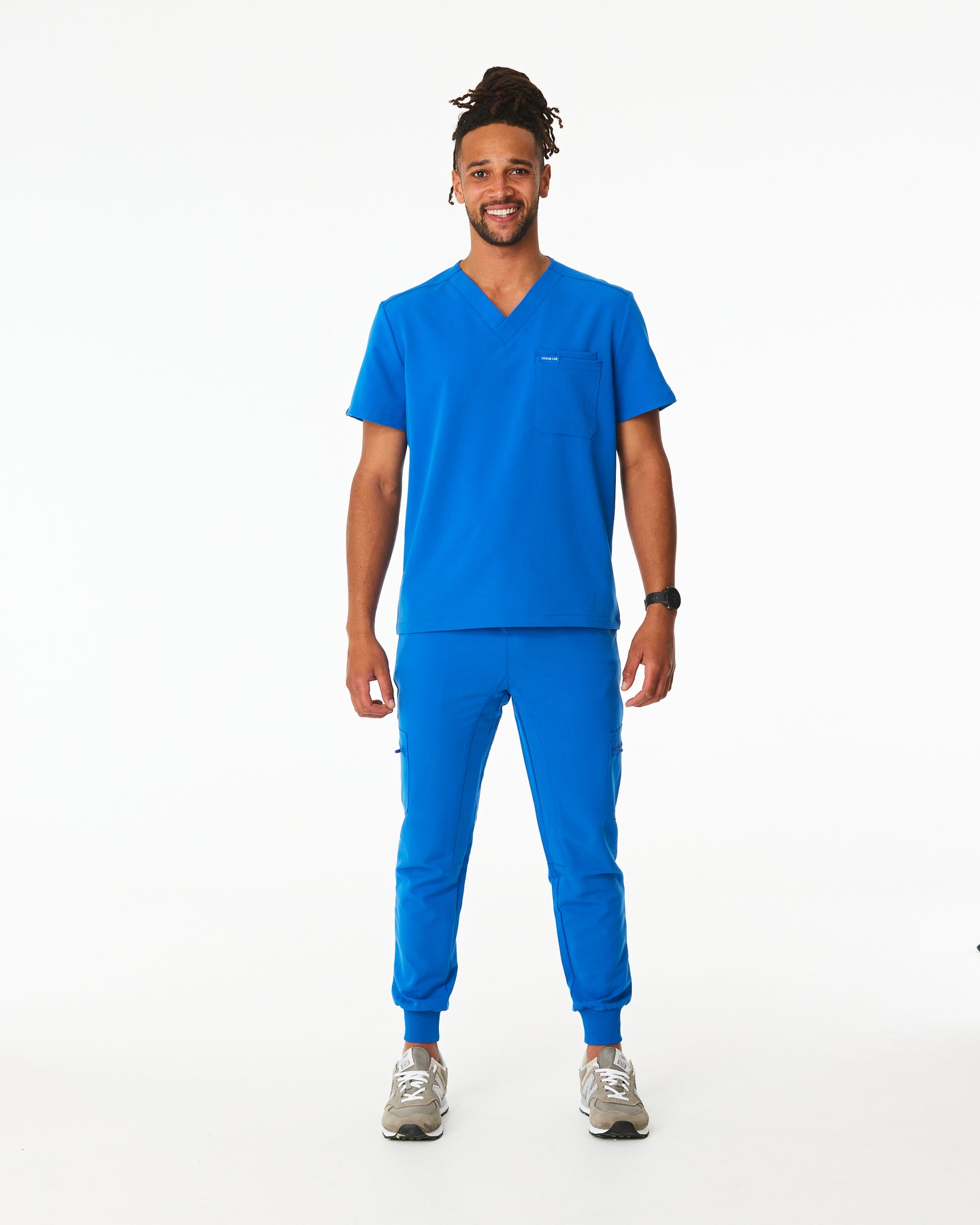 Men's Royal Blue Scrubs – Scrub Lab - Premium Medical Apparel